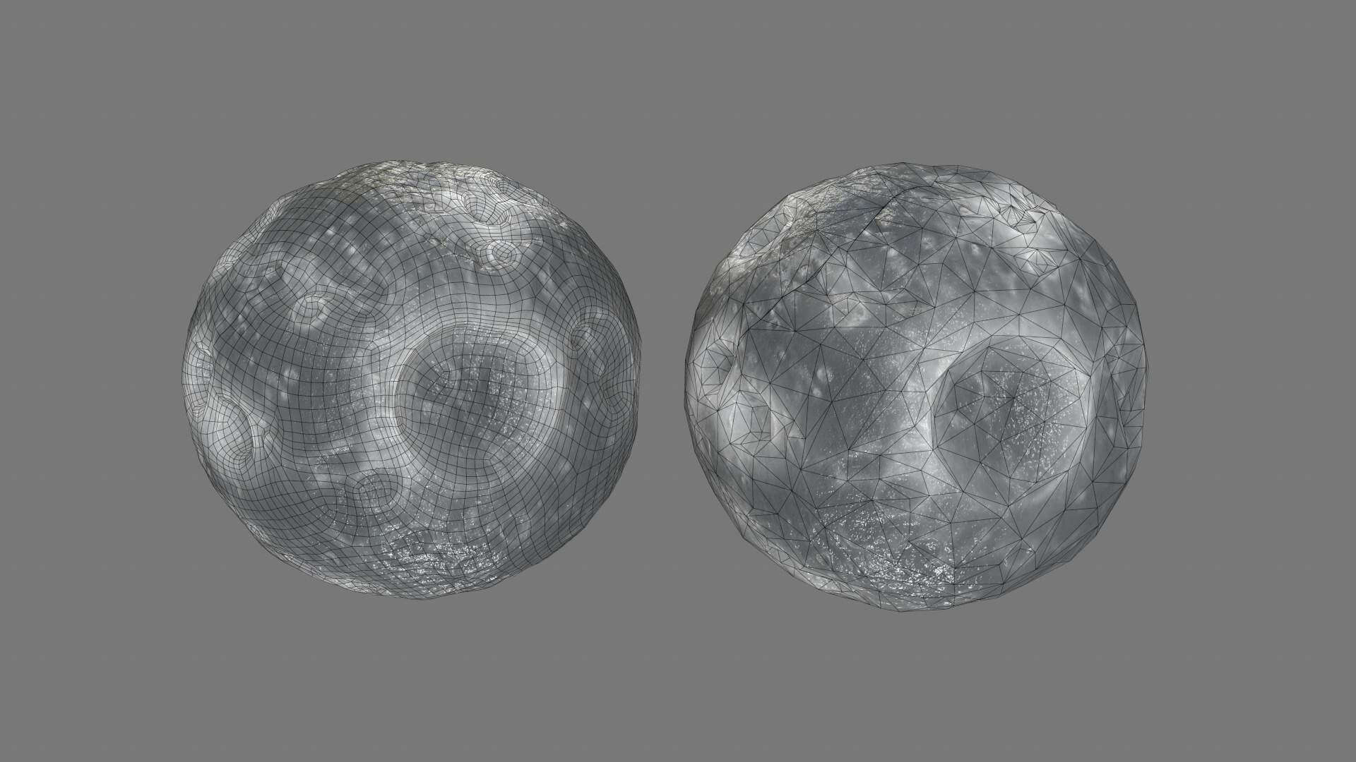 Ice Asteroid Set - 3D Model by icekazim