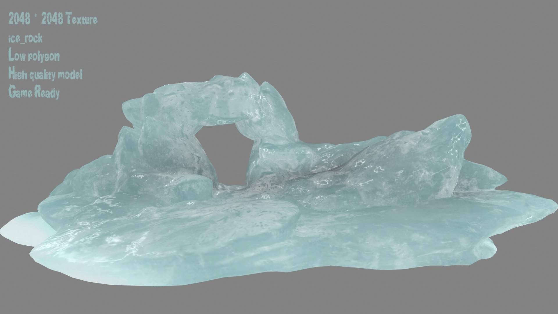 Ice Cave - 3D Model by icekazim