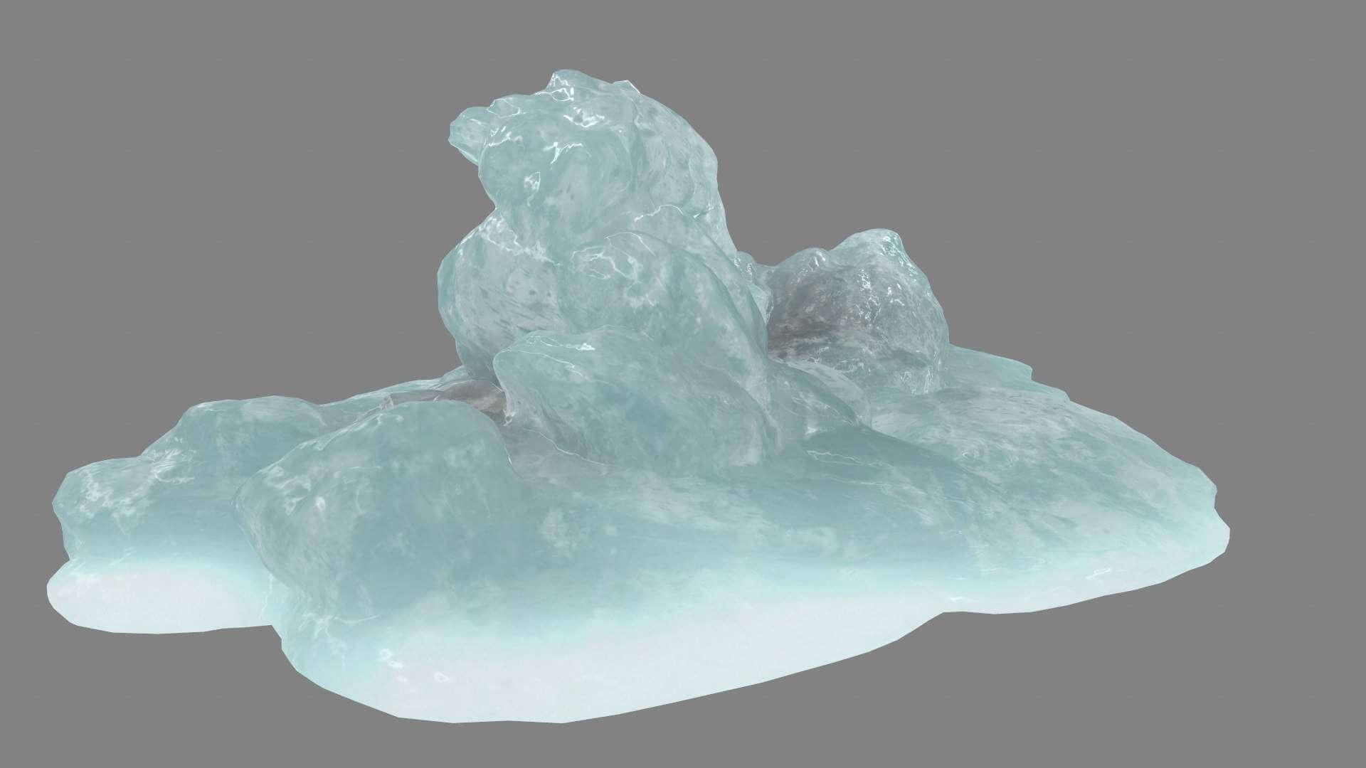 Ice Cave - 3D Model by icekazim