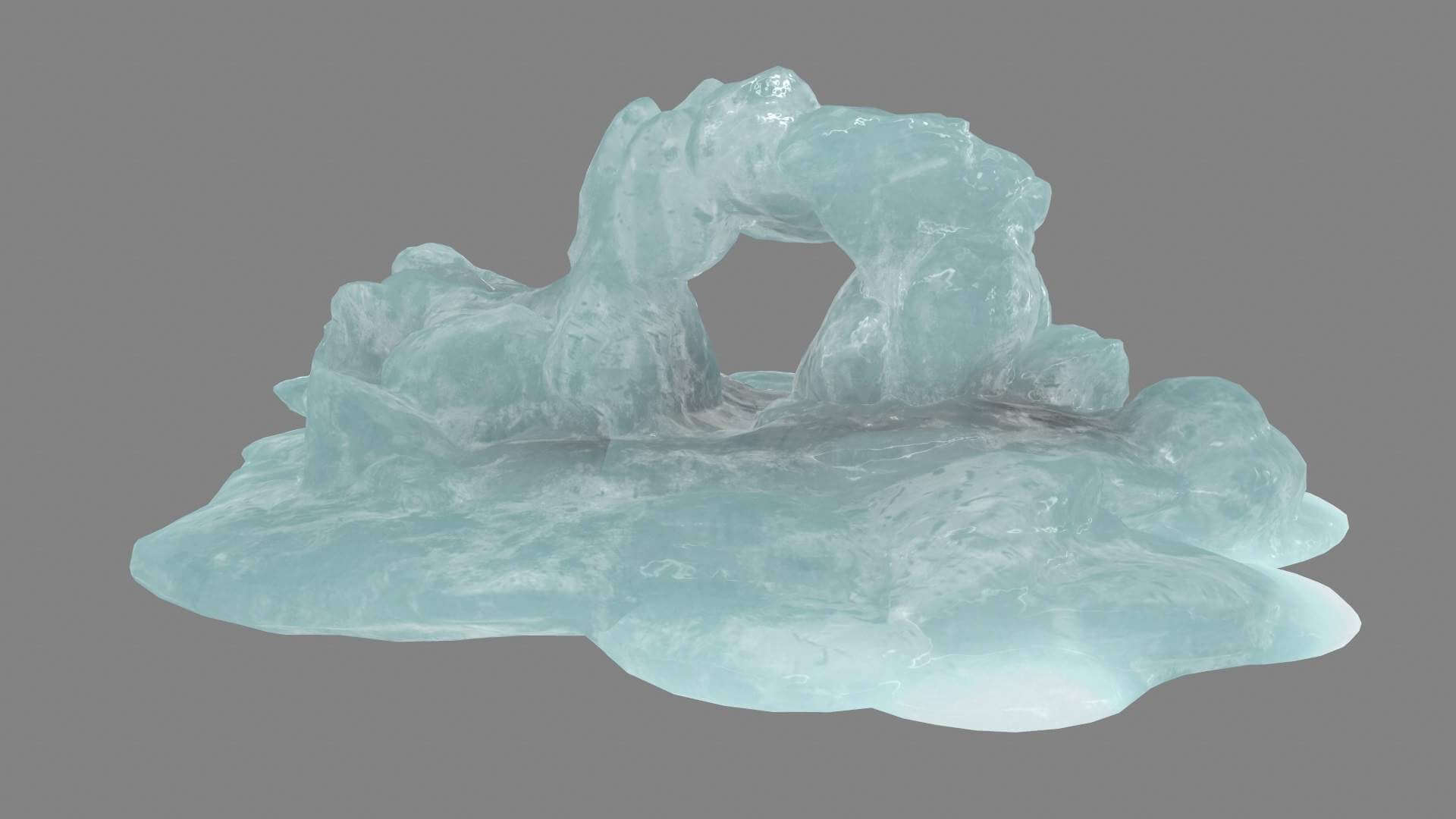 Ice Cave - 3D Model by icekazim