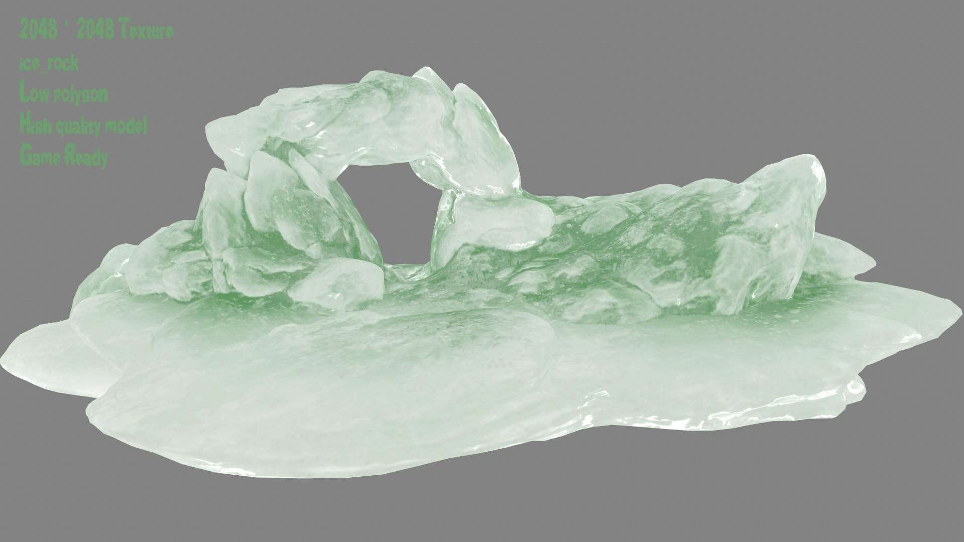 Ice Cave - 3D Model by icekazim