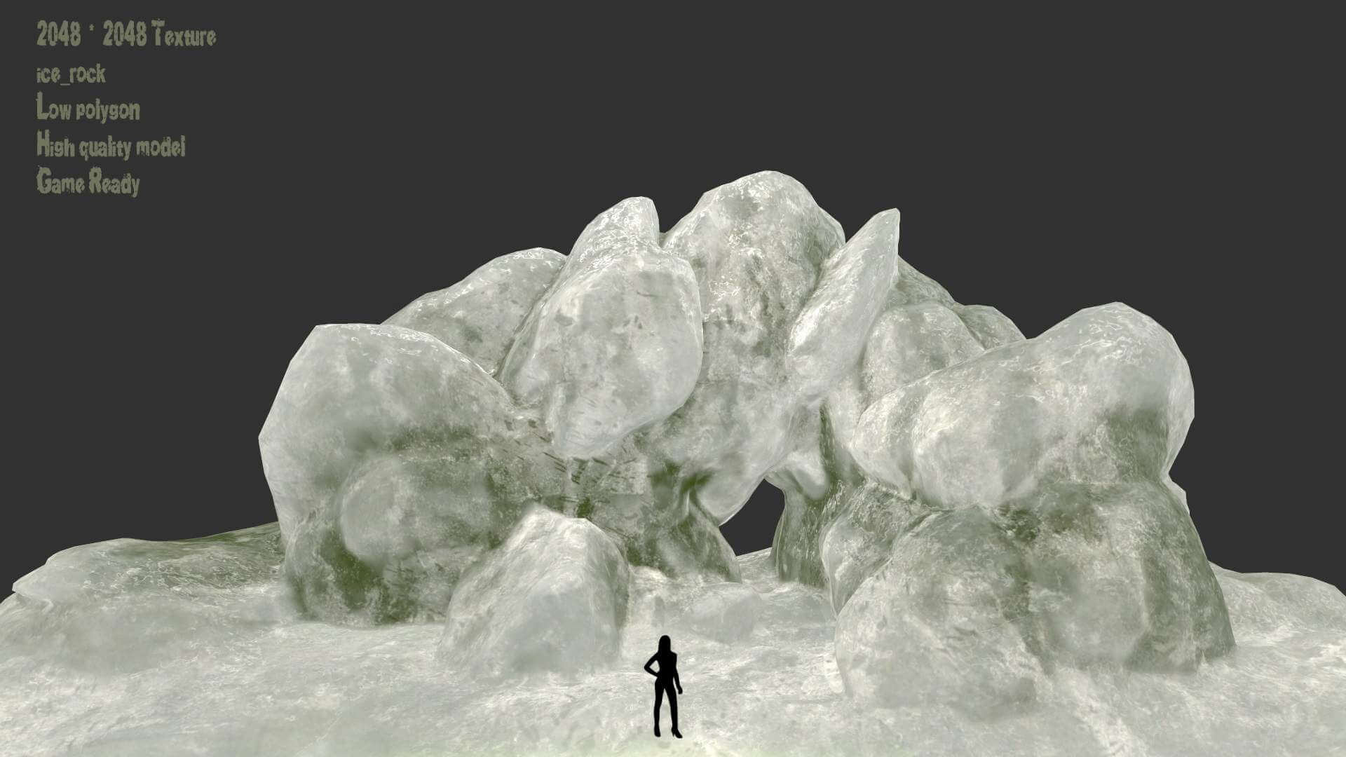 Ice Cave - 3D Model by icekazim