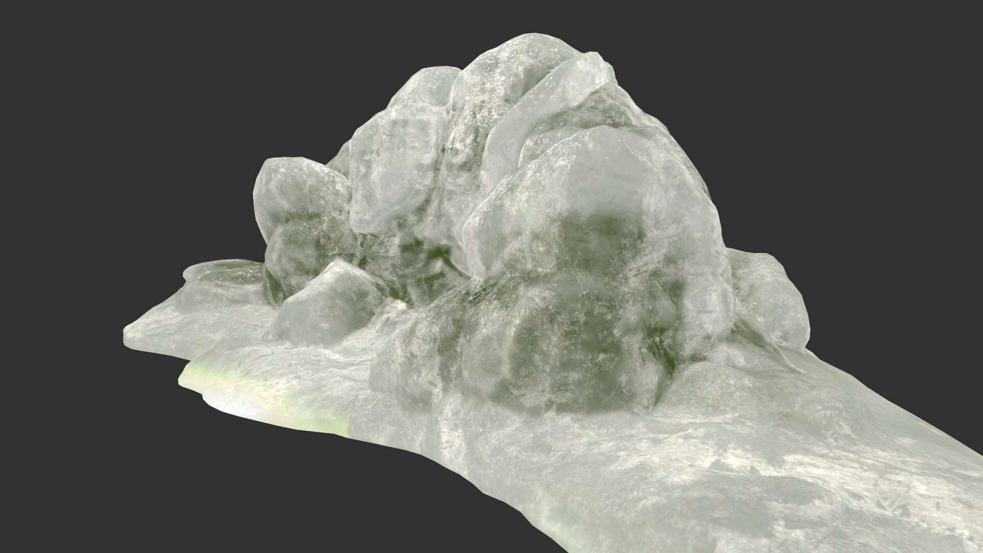 Ice Cave - 3D Model by icekazim