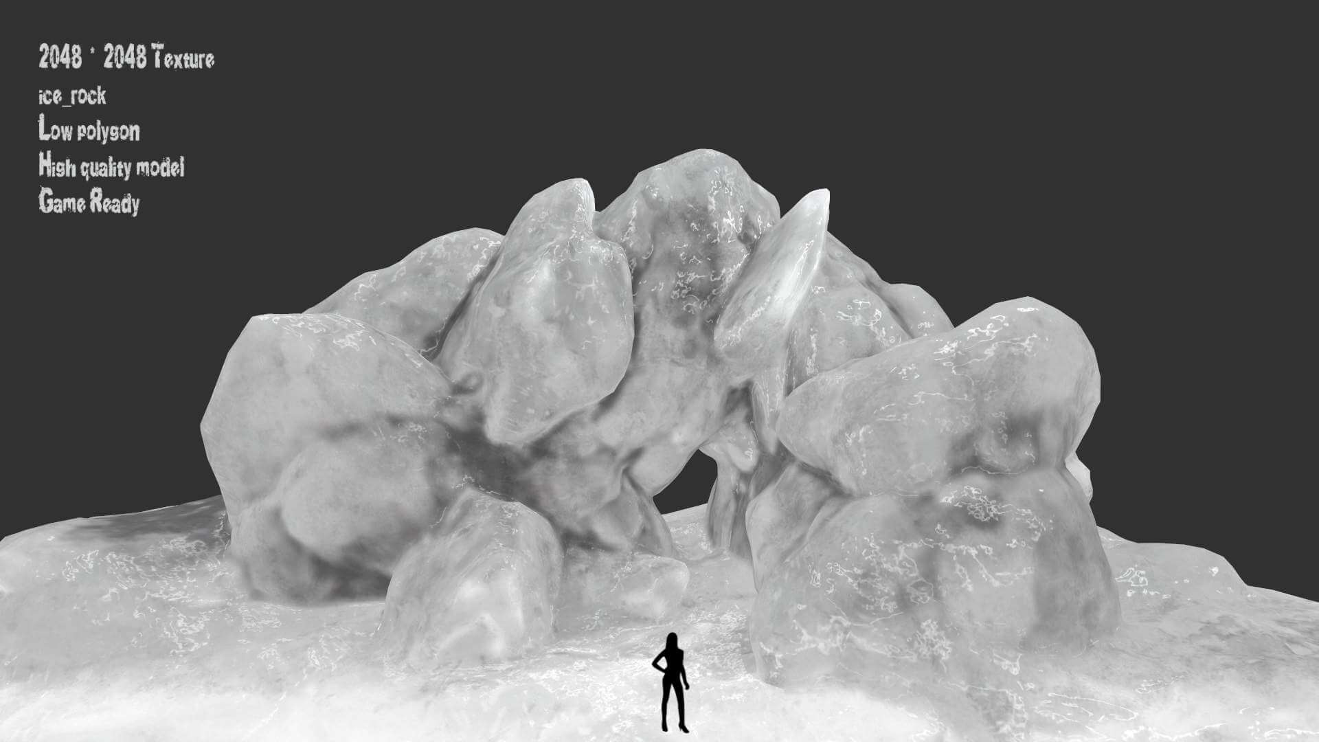 Ice Cave - 3D Model by icekazim