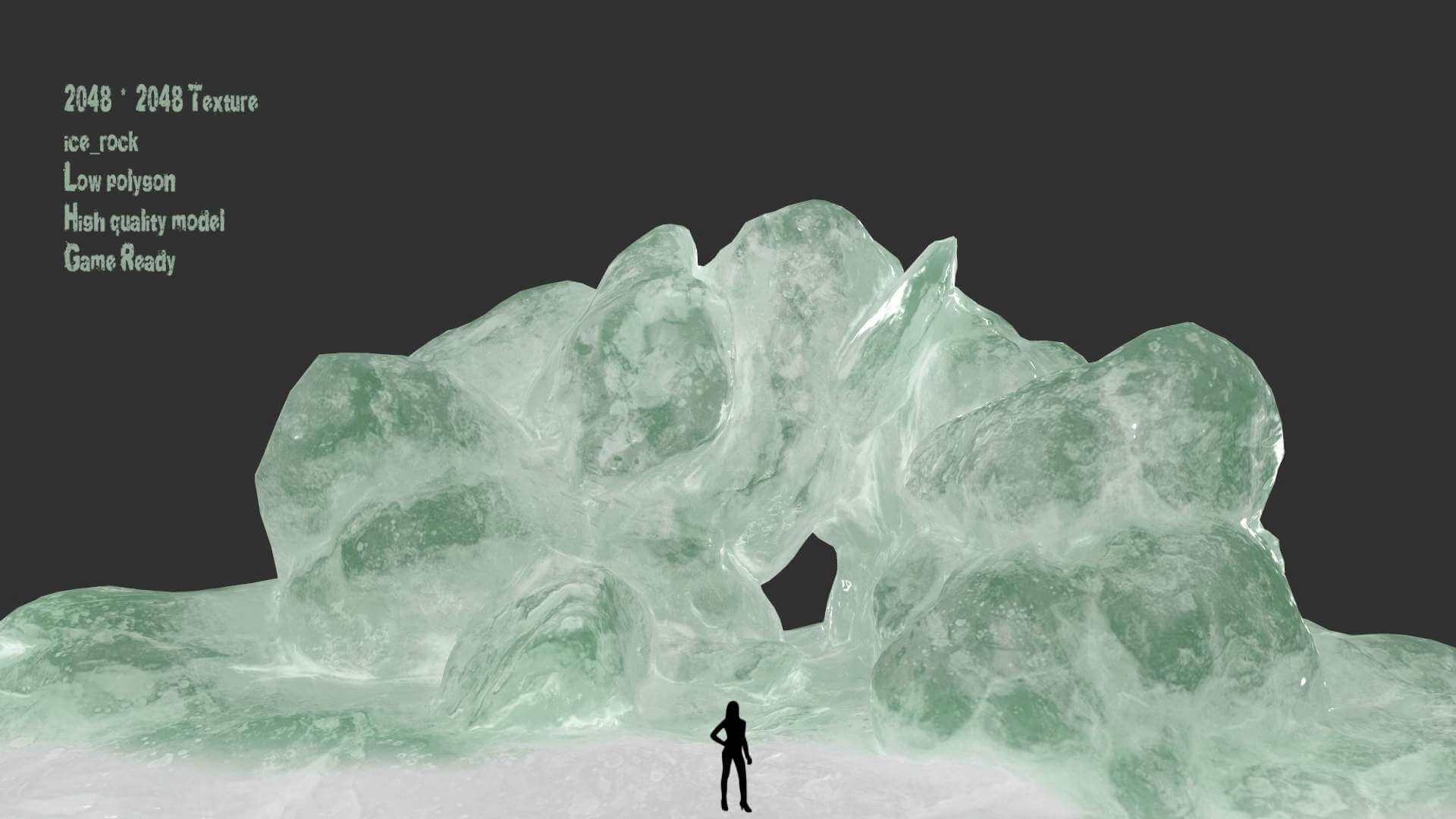 Ice Cave - 3D Model by icekazim