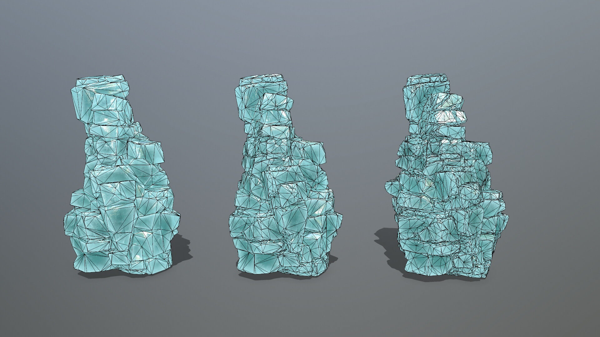 Ice Cliff 1 - 3D Model by icekazim