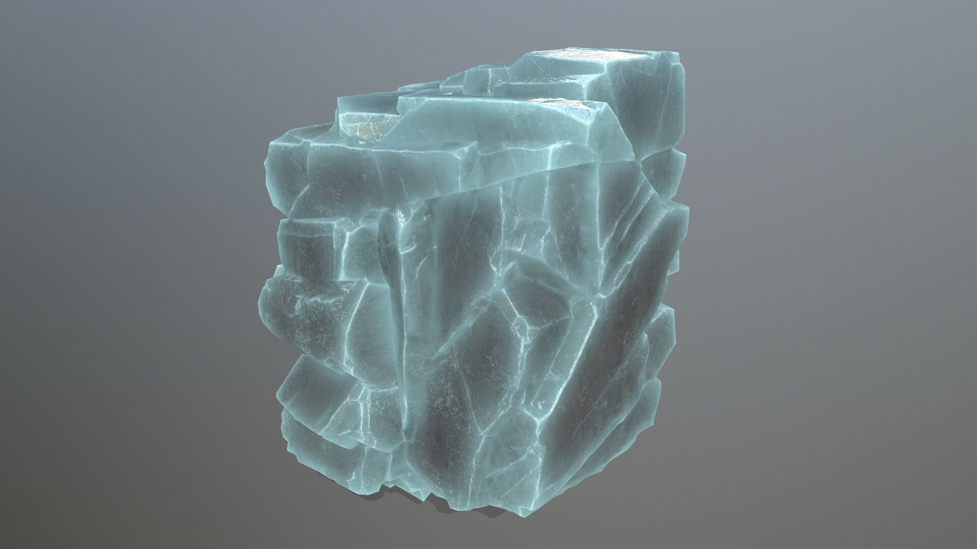 ice Rock 2 - 3D Model by icekazim