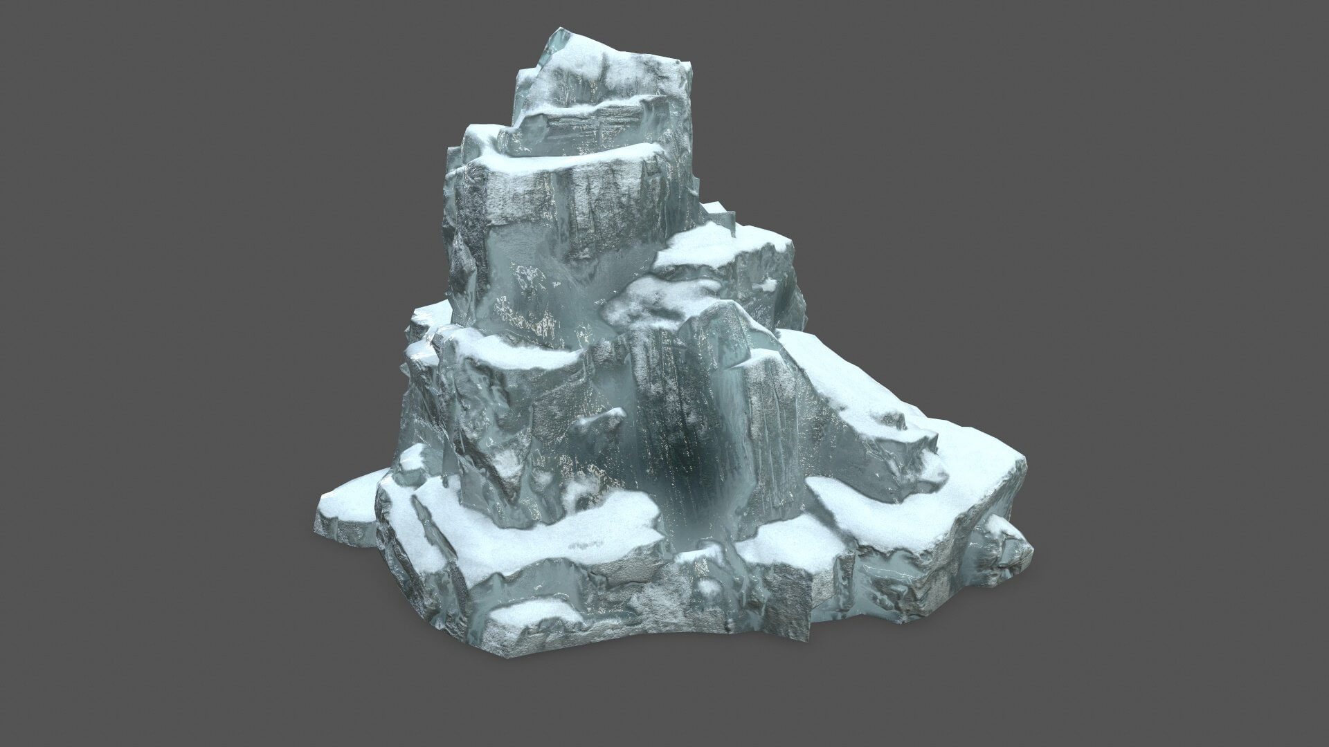 Ice Rocks - 3D Model by icekazim