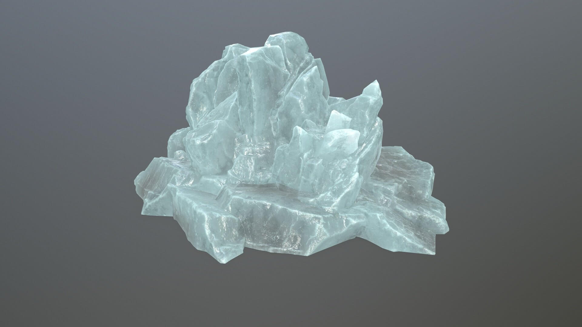 Ice Rocks - 3D Model by icekazim