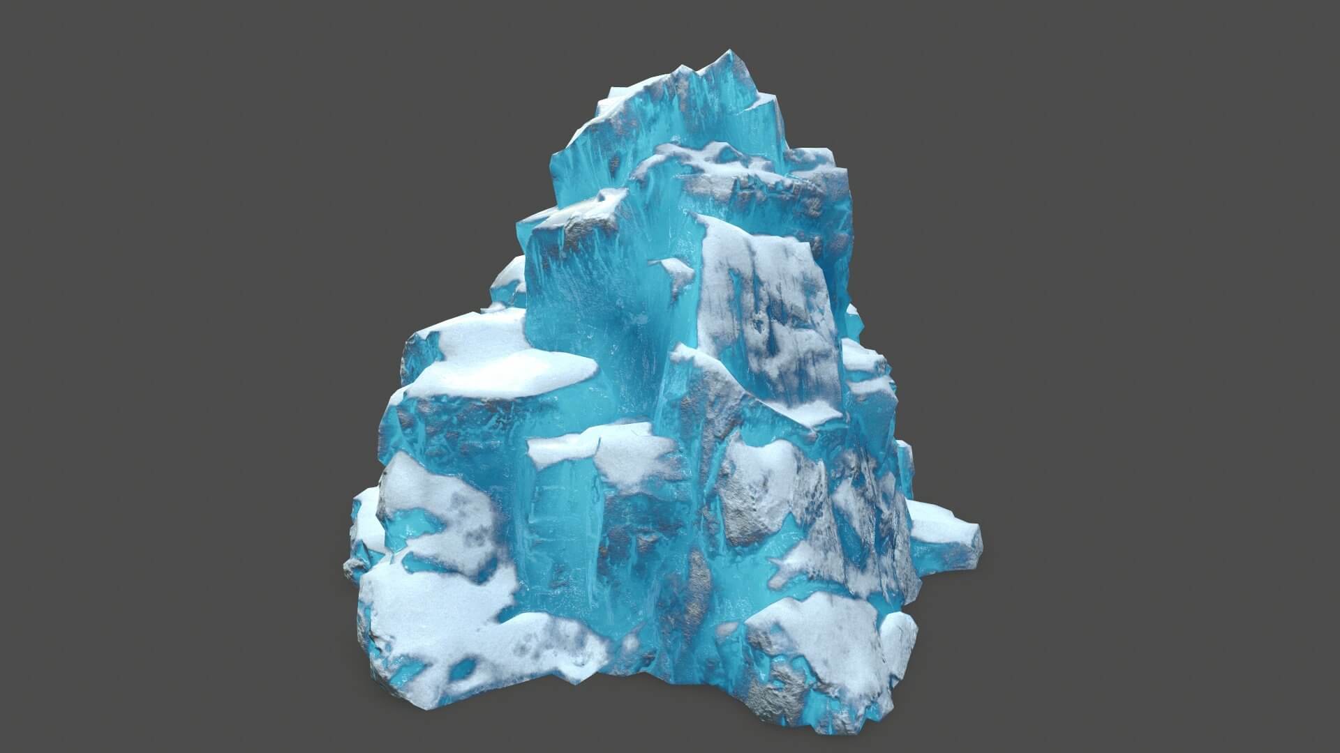 Ice Rocks - 3D Model by icekazim