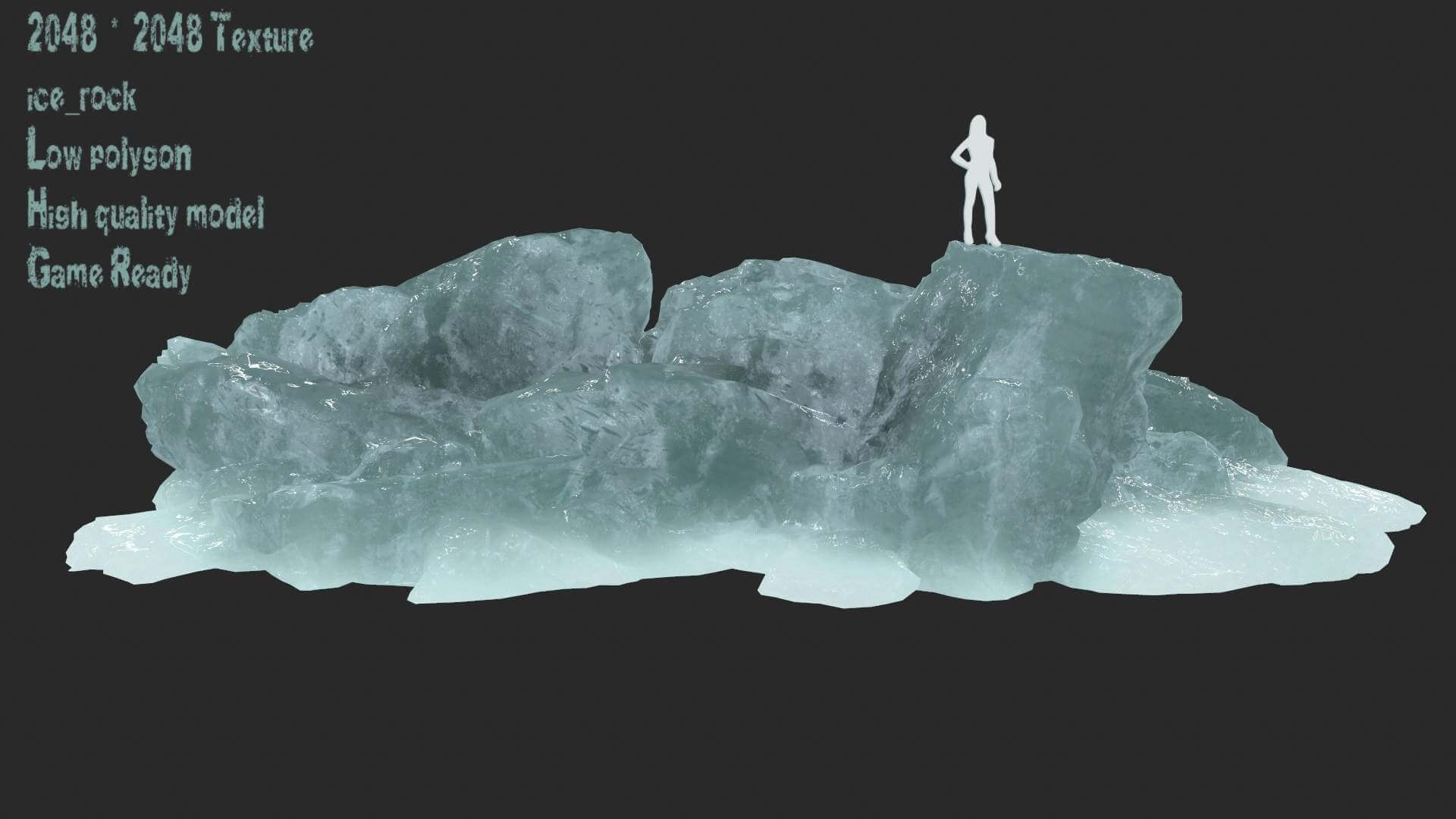 Ice - 3D Model by icekazim