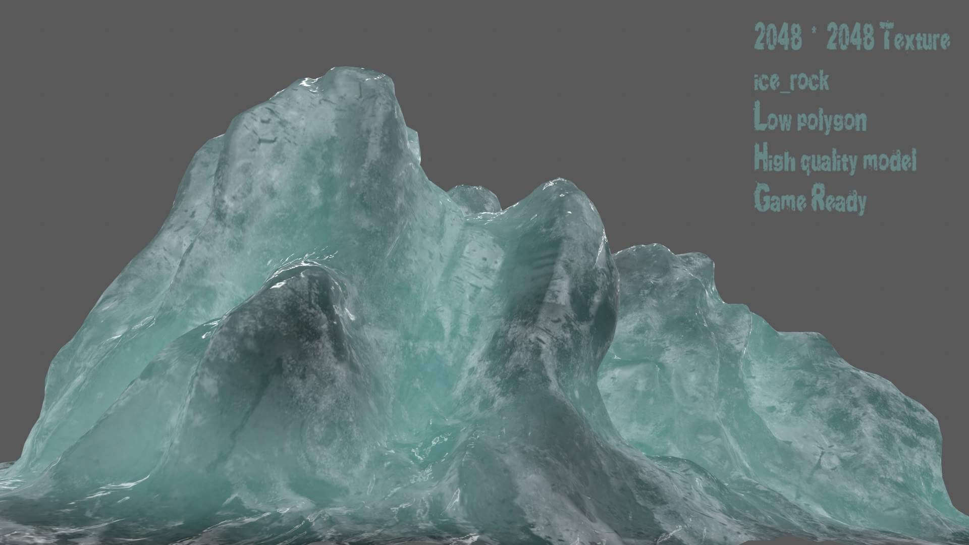 Ice - 3D Model by icekazim