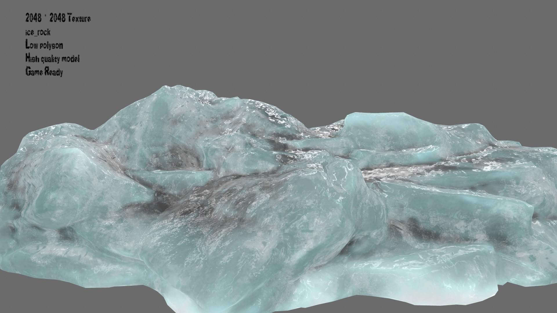 Ice - 3D Model by icekazim