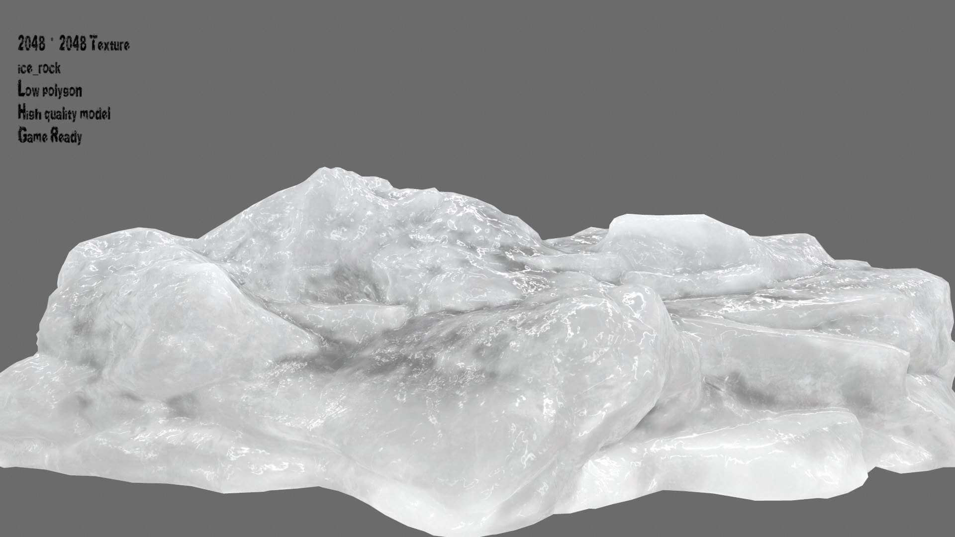 Ice - 3D Model by icekazim