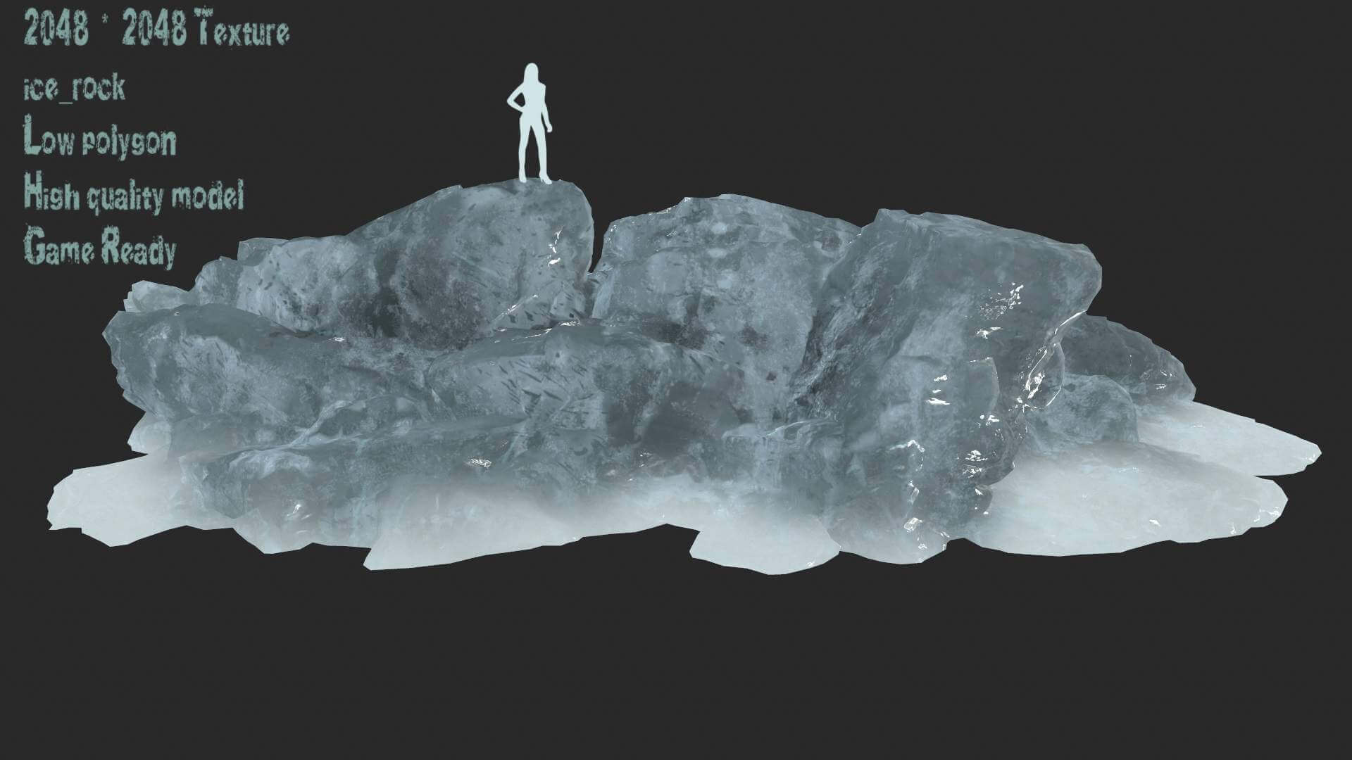 Ice - 3D Model by icekazim