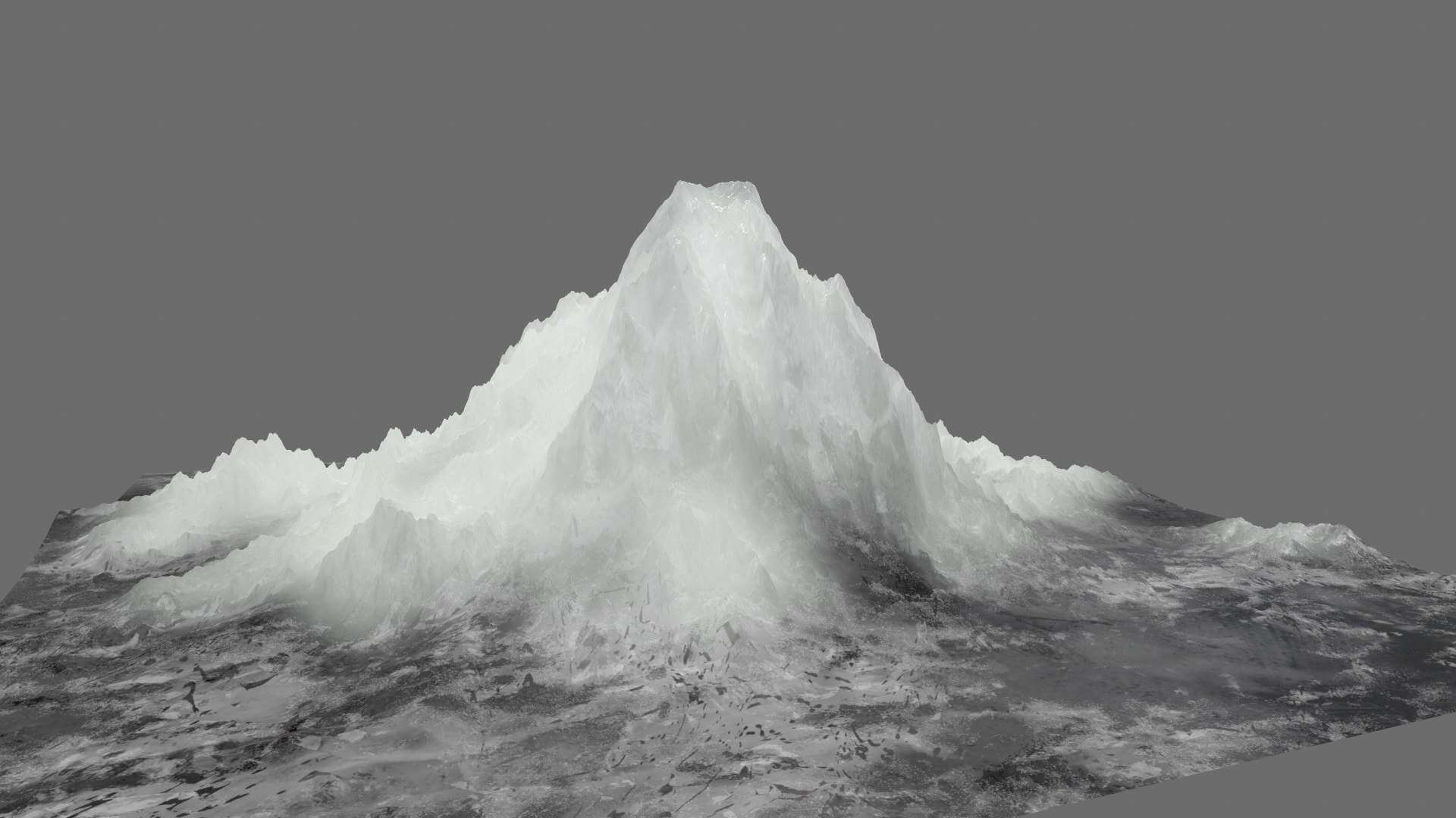 Iceberg - 3D Model by icekazim