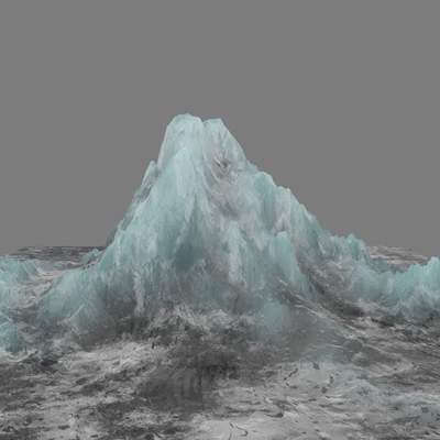 Iceberg - 3D Model by icekazim