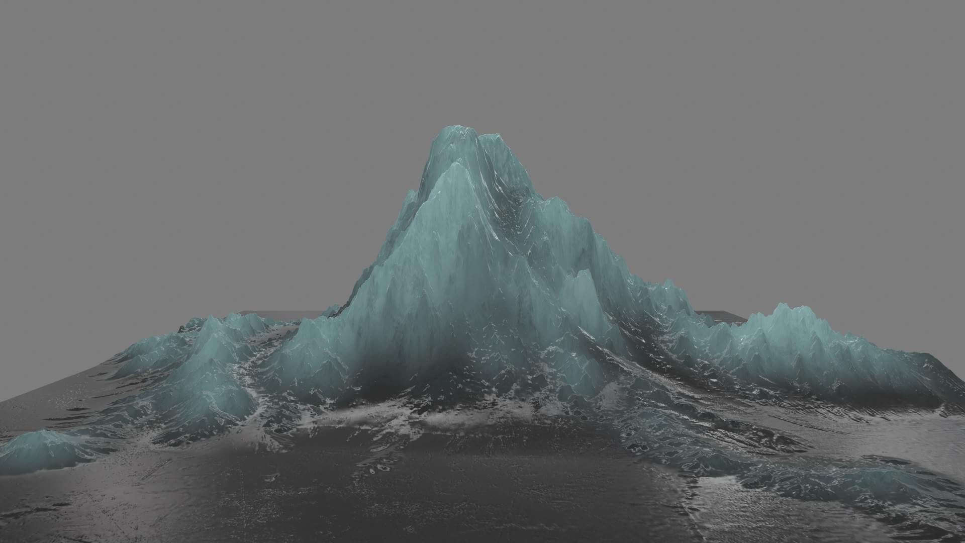 Iceberg - 3D Model by icekazim