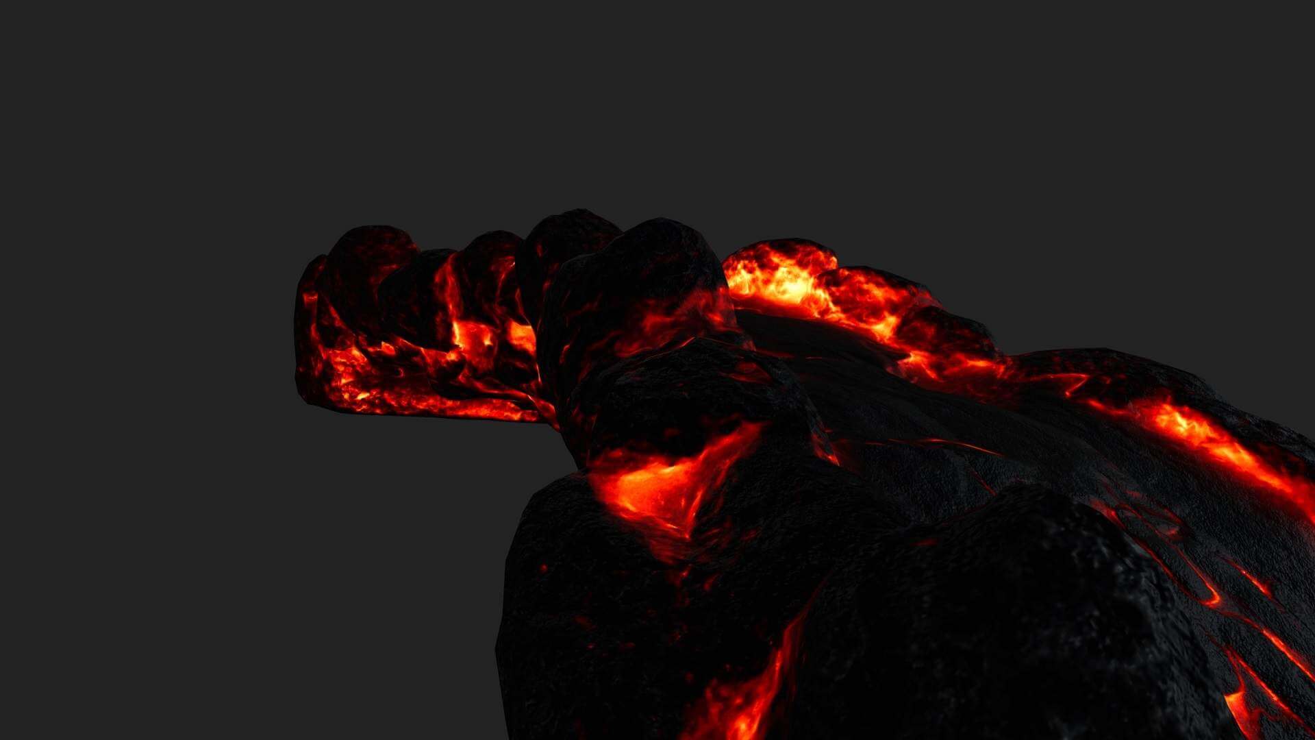 Lava Old Bridge - 3D Model by icekazim