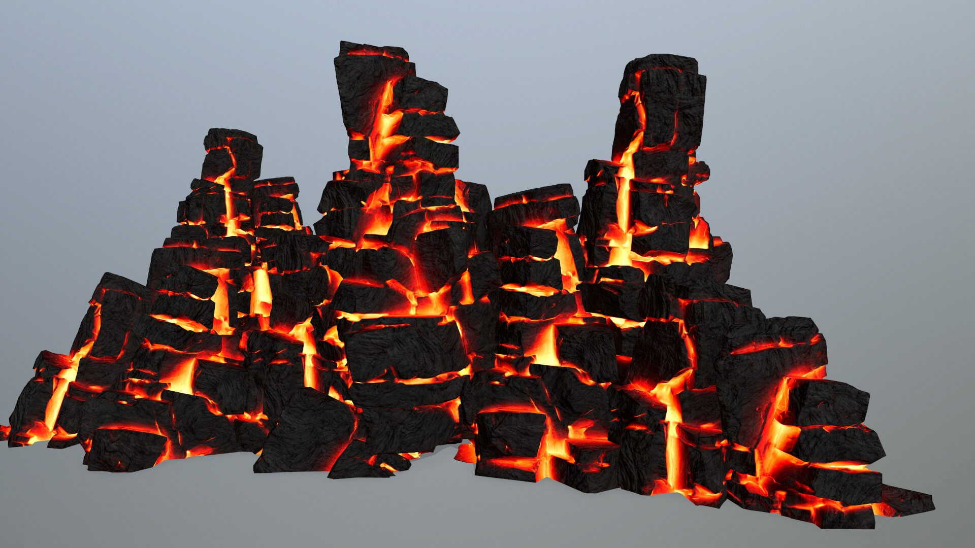 Lava Rock 1 - 3D Model by icekazim