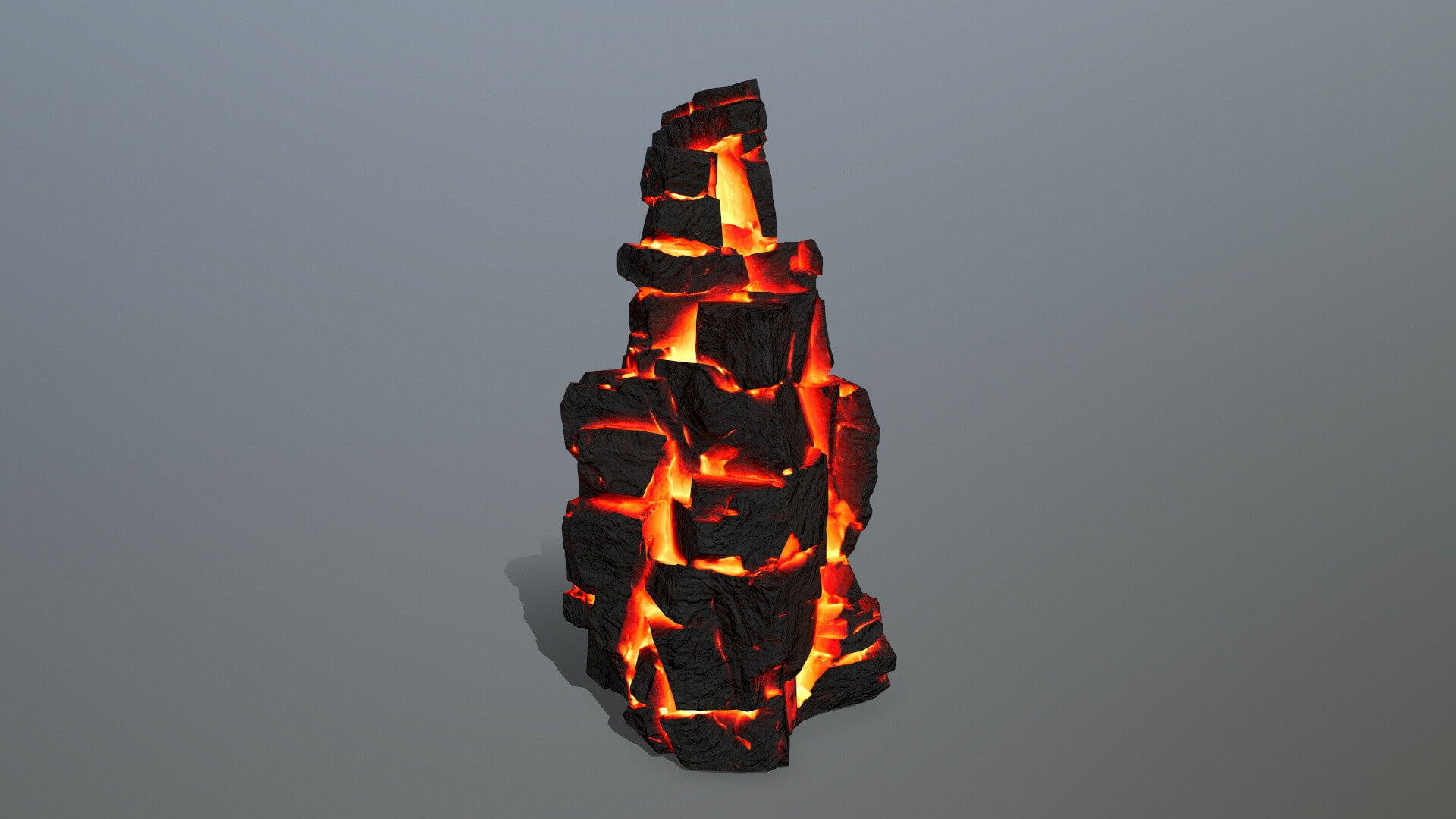 Lava Rock 1 - 3D Model by icekazim