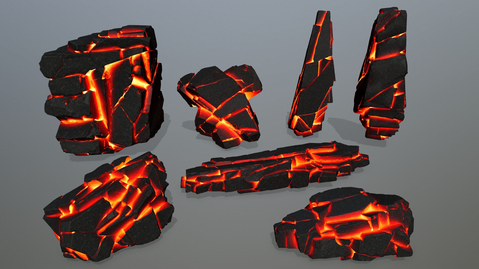 Lava Rock 2 - 3D Model by icekazim