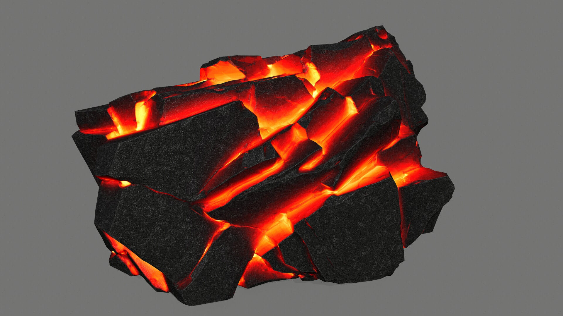 Lava Rock 2 - 3D Model by icekazim
