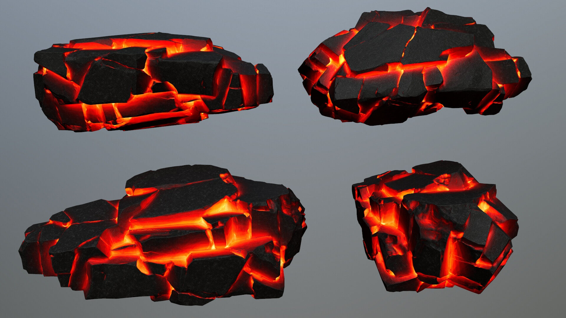 Lava Rock 2 - 3D Model by icekazim
