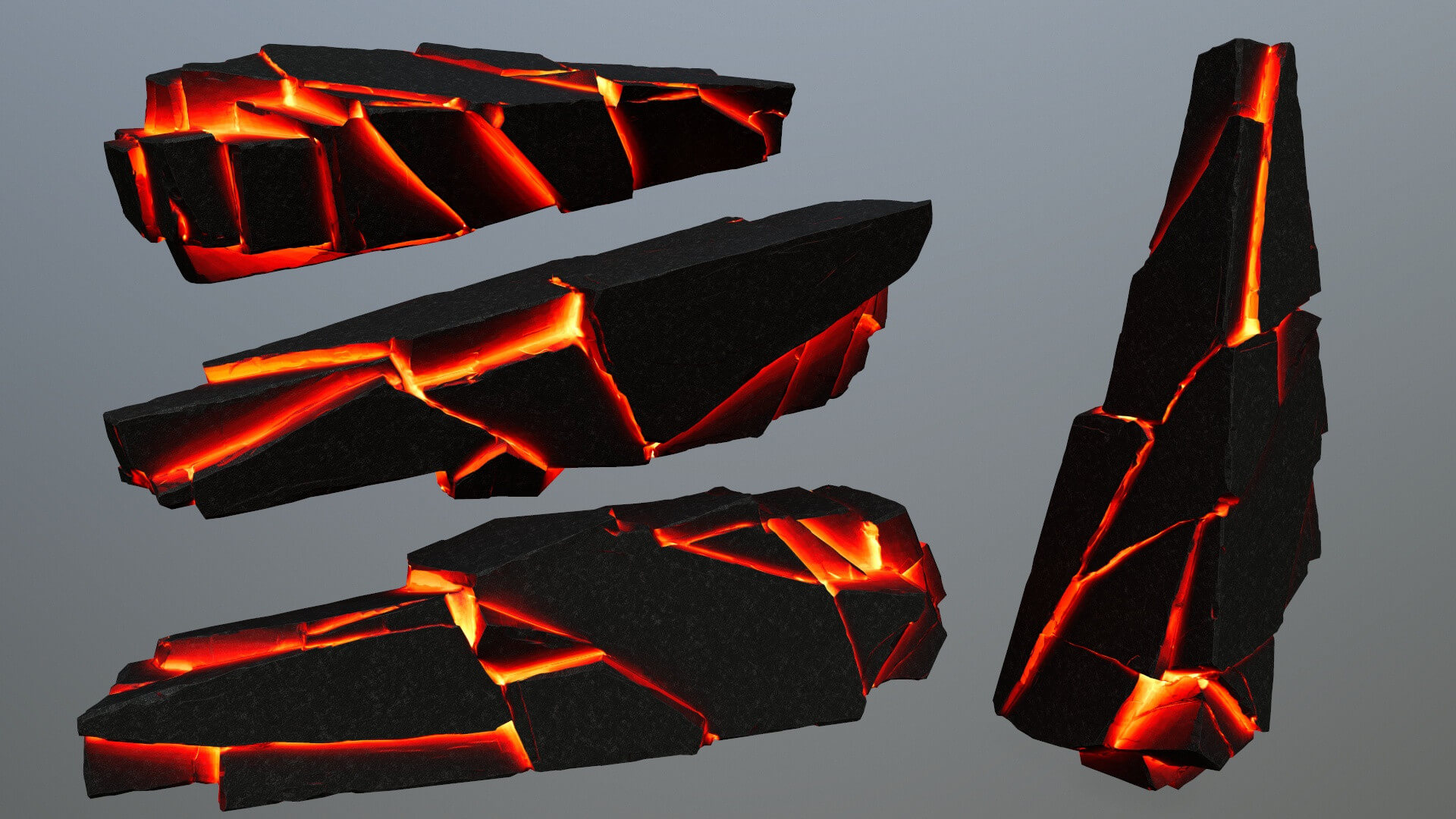 Lava Rock 2 - 3D Model by icekazim