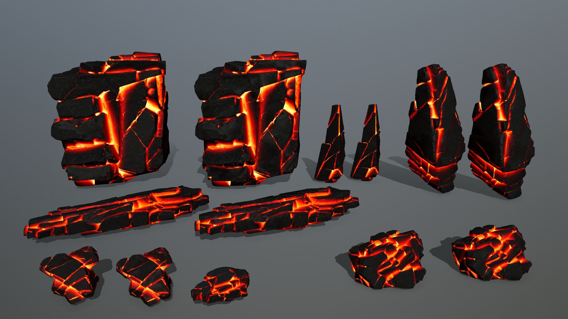 Lava Rock 2 - 3D Model by icekazim