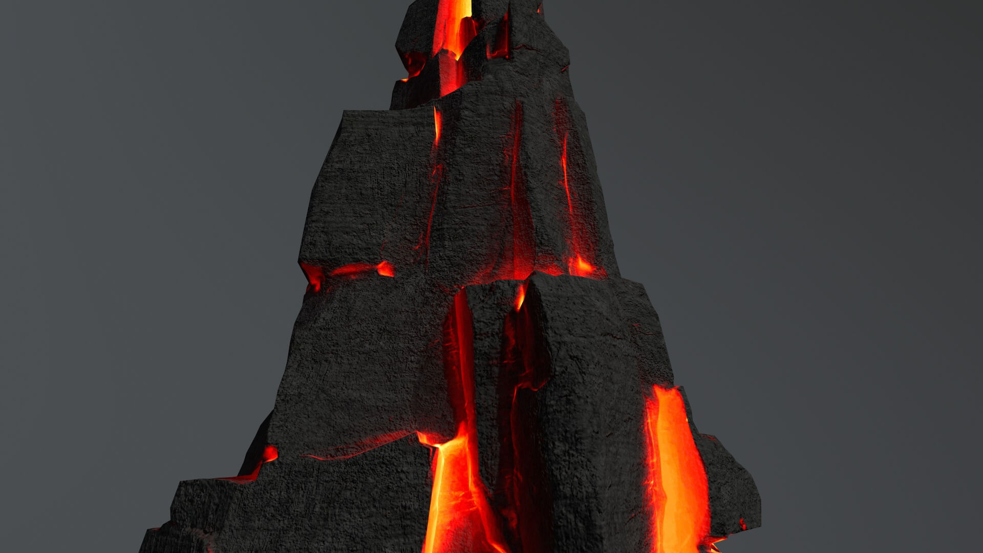Lava Rocks 01 - 3D Model by icekazim