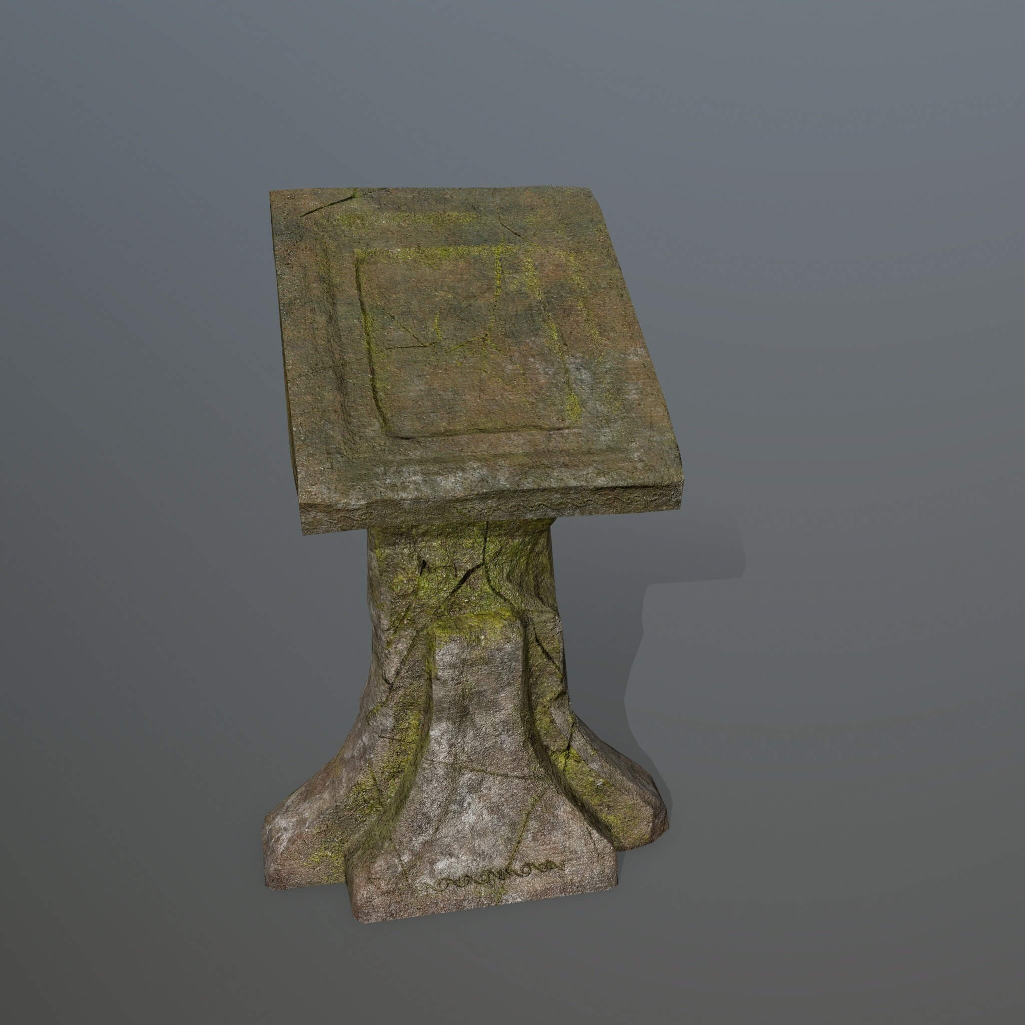 Lectern 1 - 3D Model by icekazim
