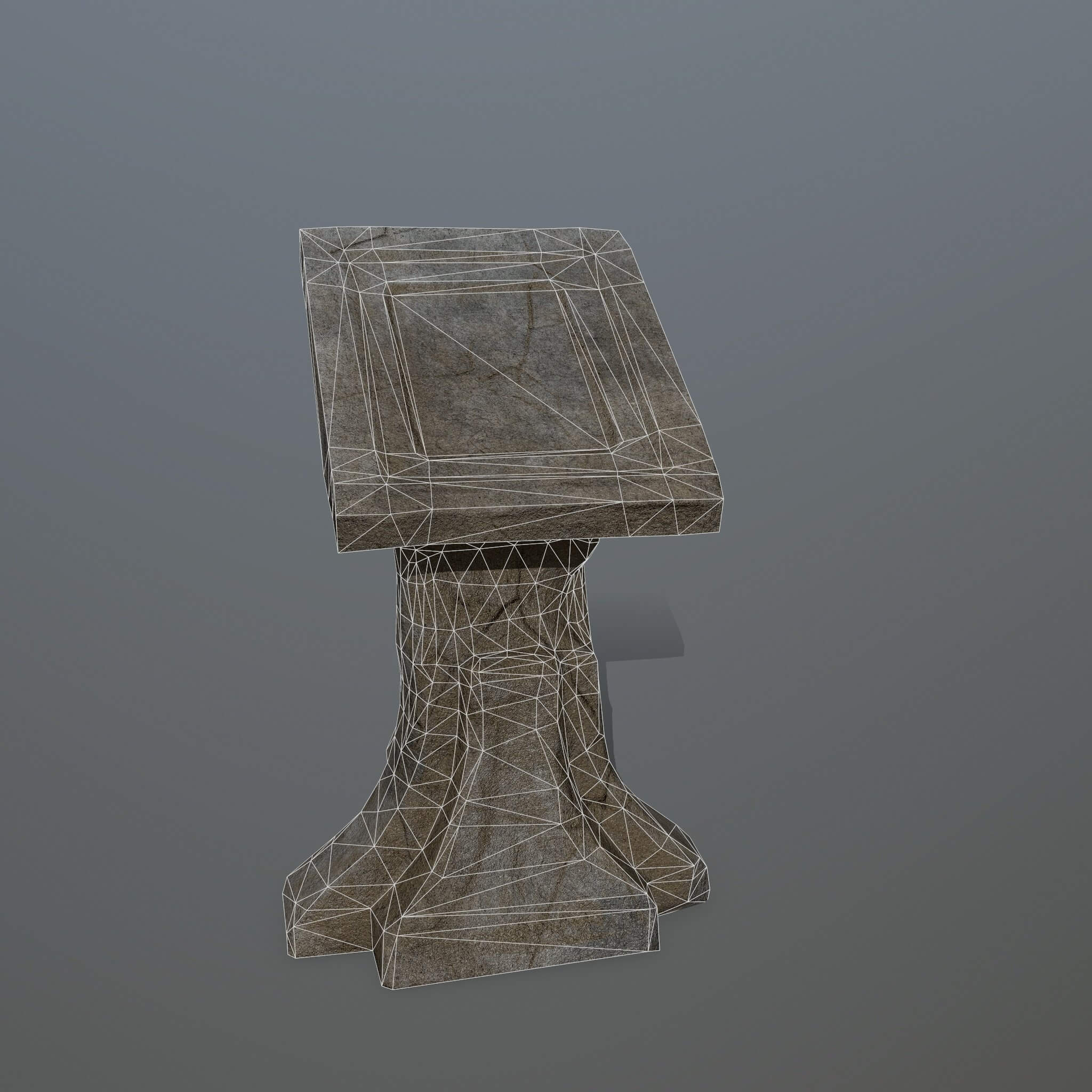 Lectern 6 - 3D Model by icekazim