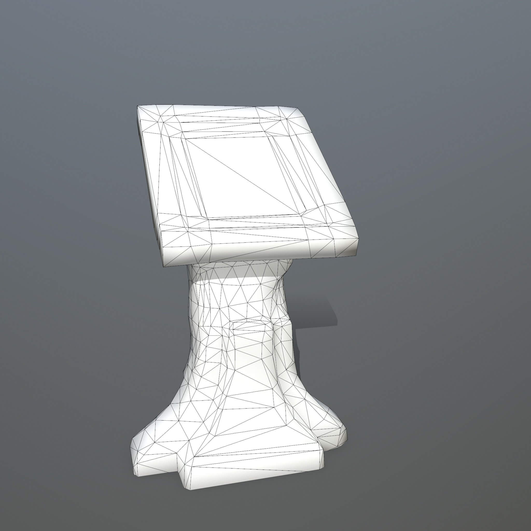 Lectern - 3D Model by icekazim
