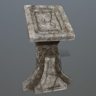 Lectern - 3D Model by icekazim