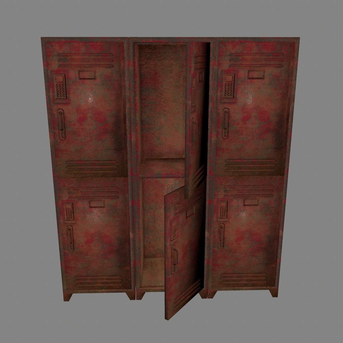 Locker - 3D Model by icekazim