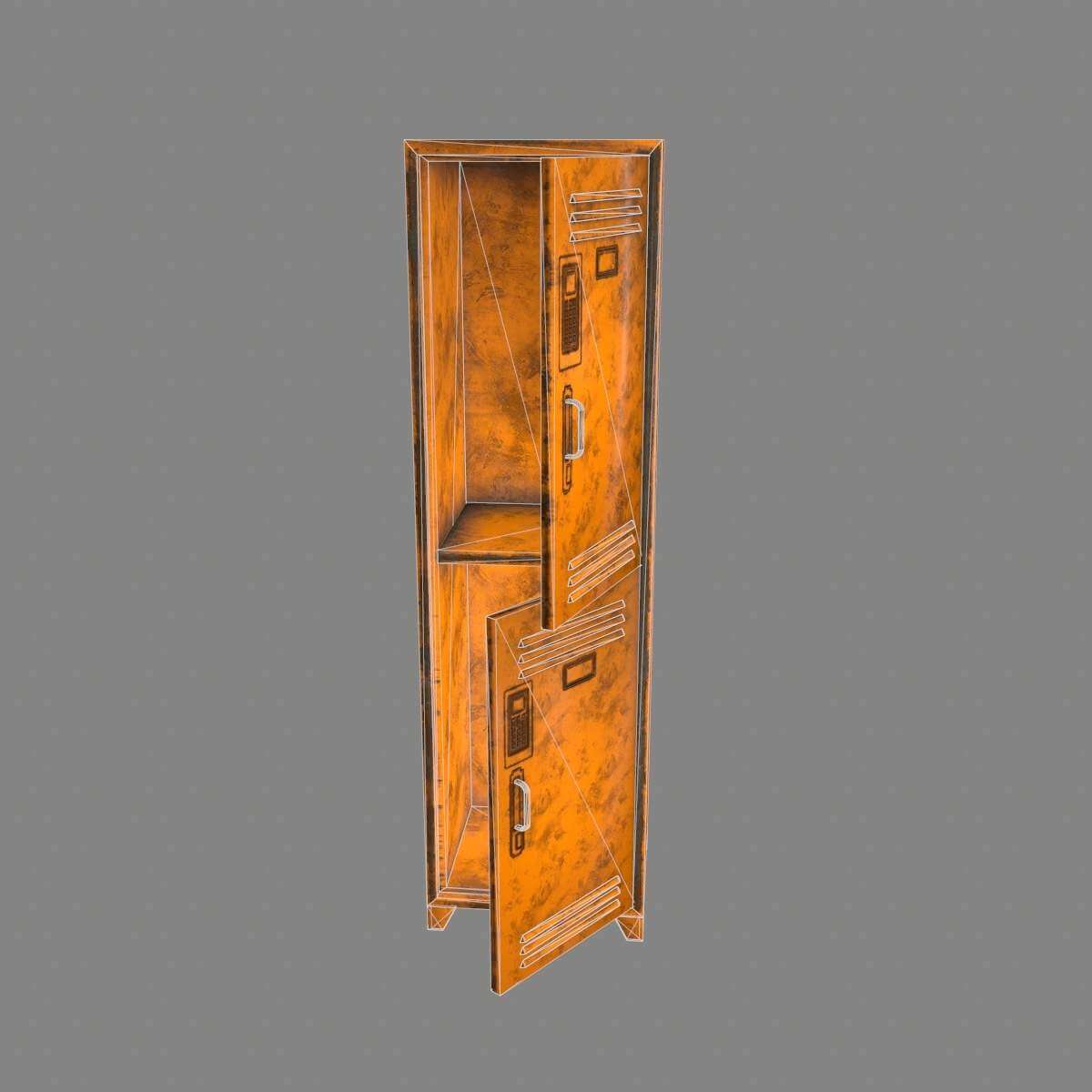 Locker - 3D Model by icekazim