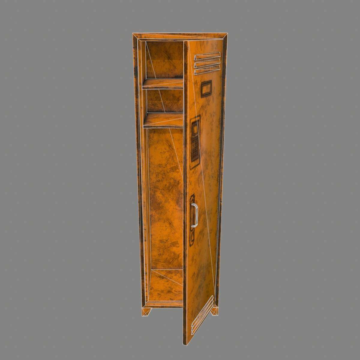Locker - 3D Model by icekazim