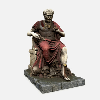 Man Statue 1 - 3D Model by icekazim