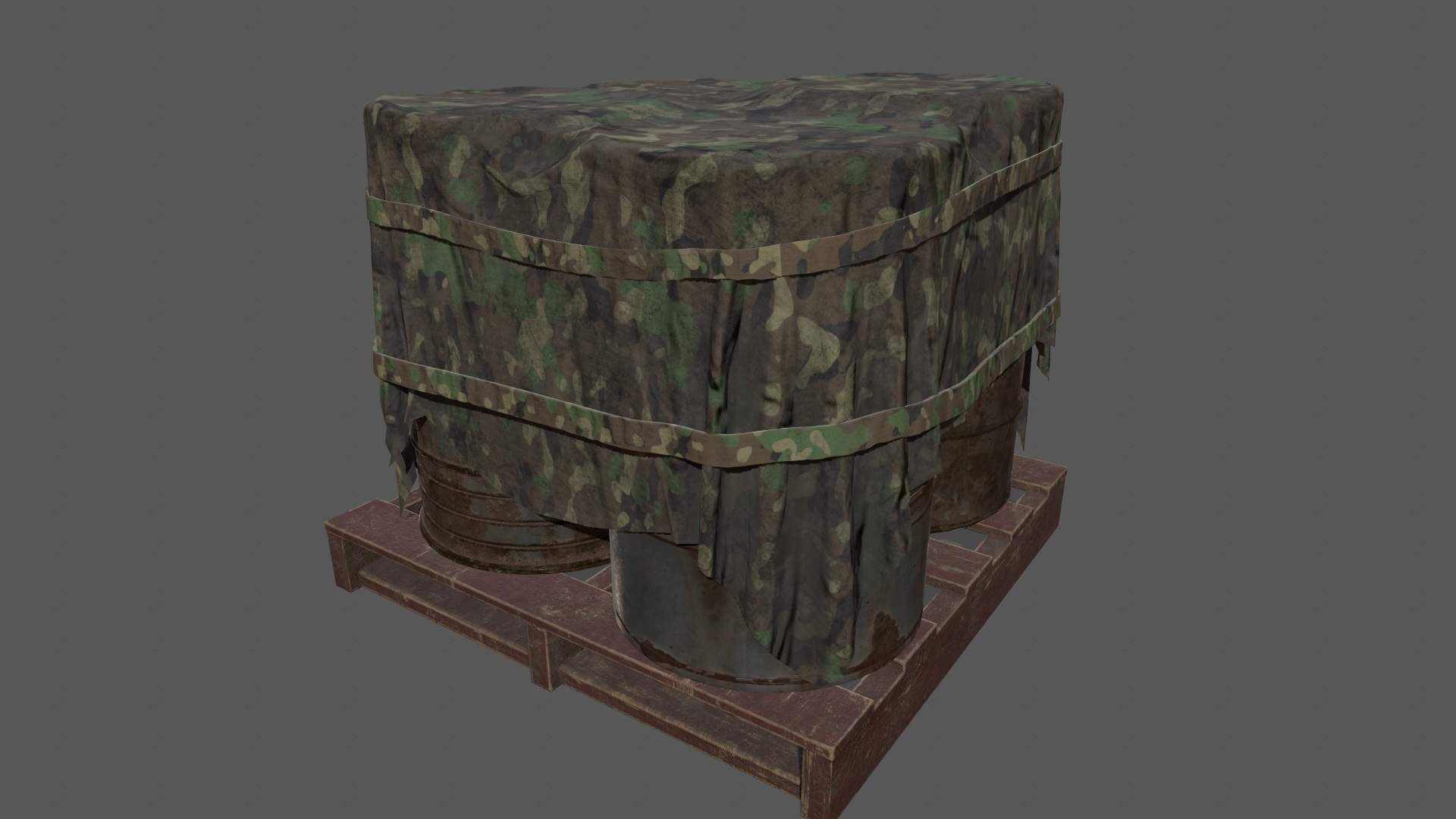 Military Material - 3D Model by icekazim