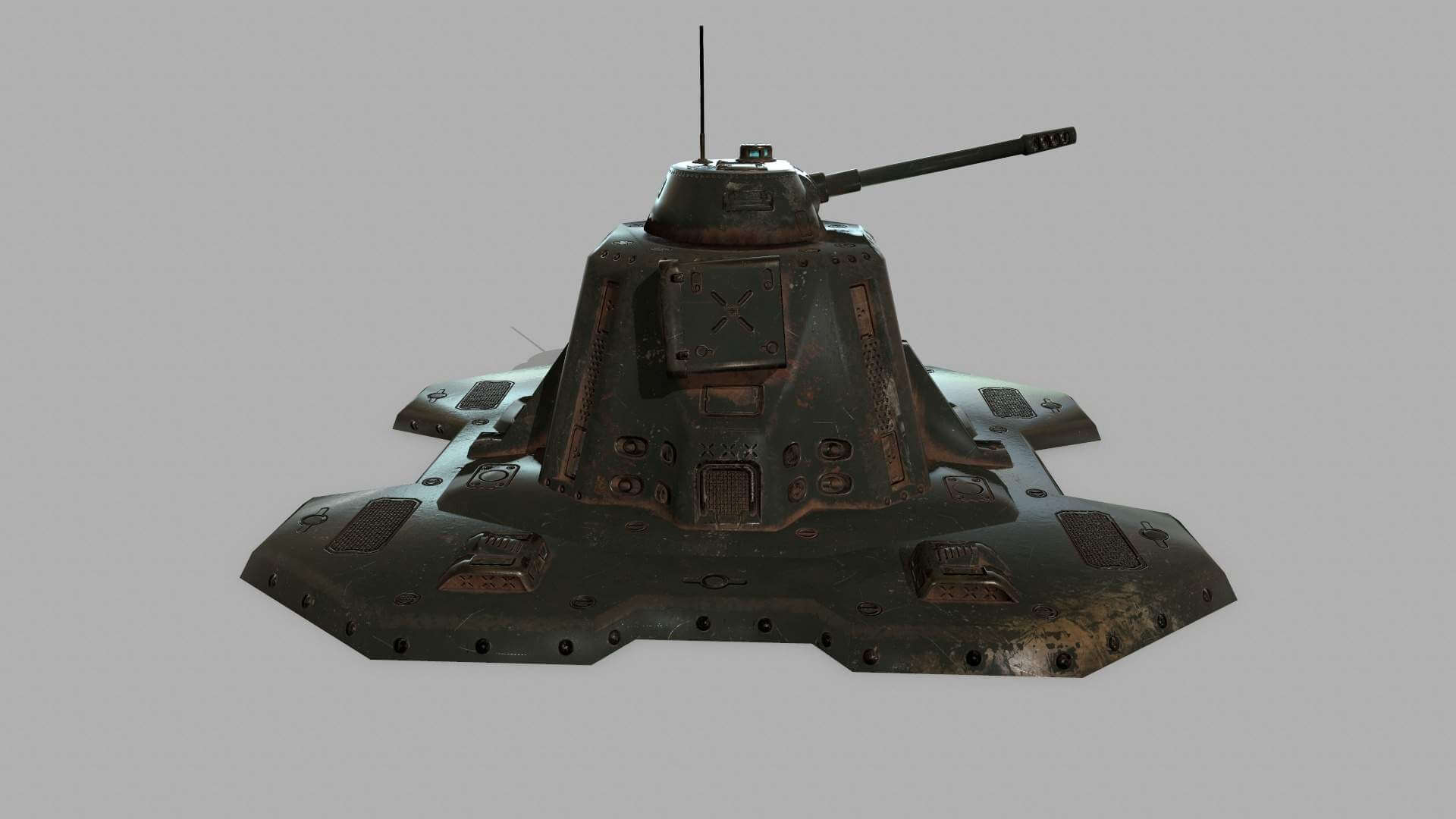 Missile Turret - 3D Model by icekazim