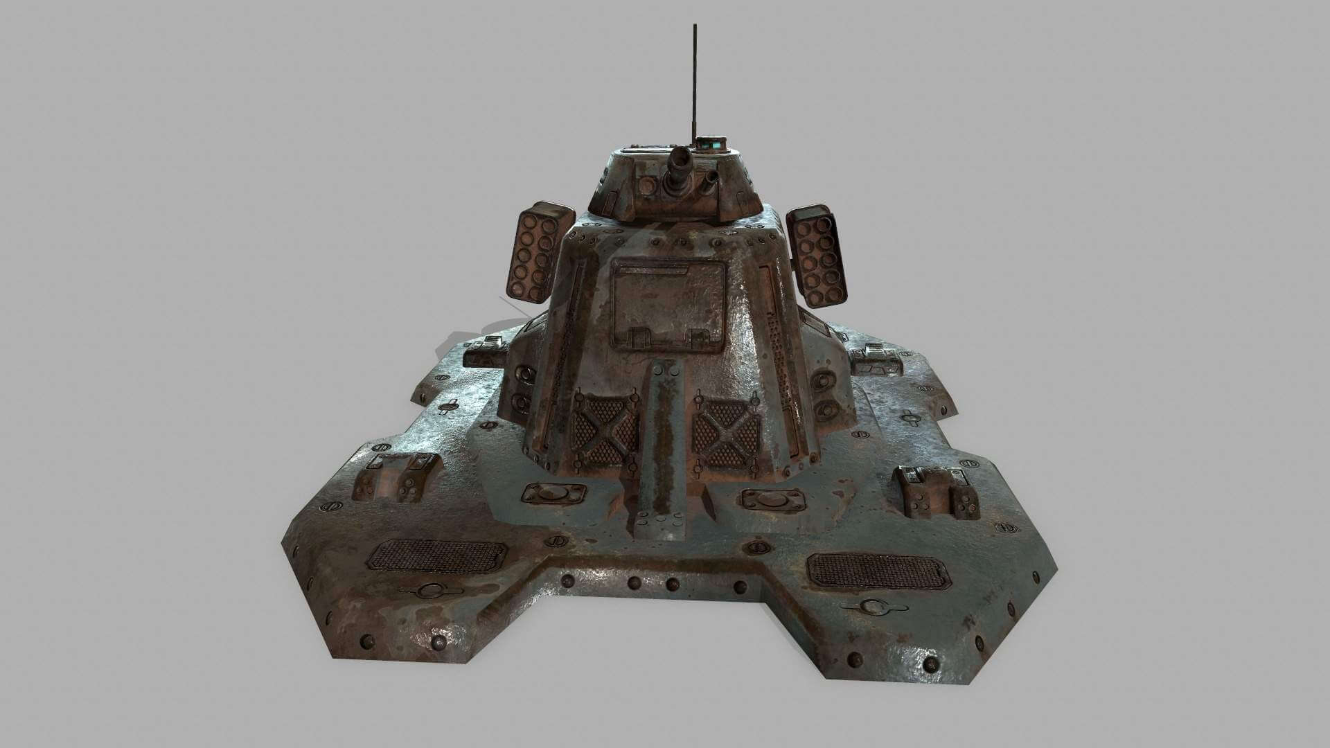 Missile Turret - 3D Model by icekazim