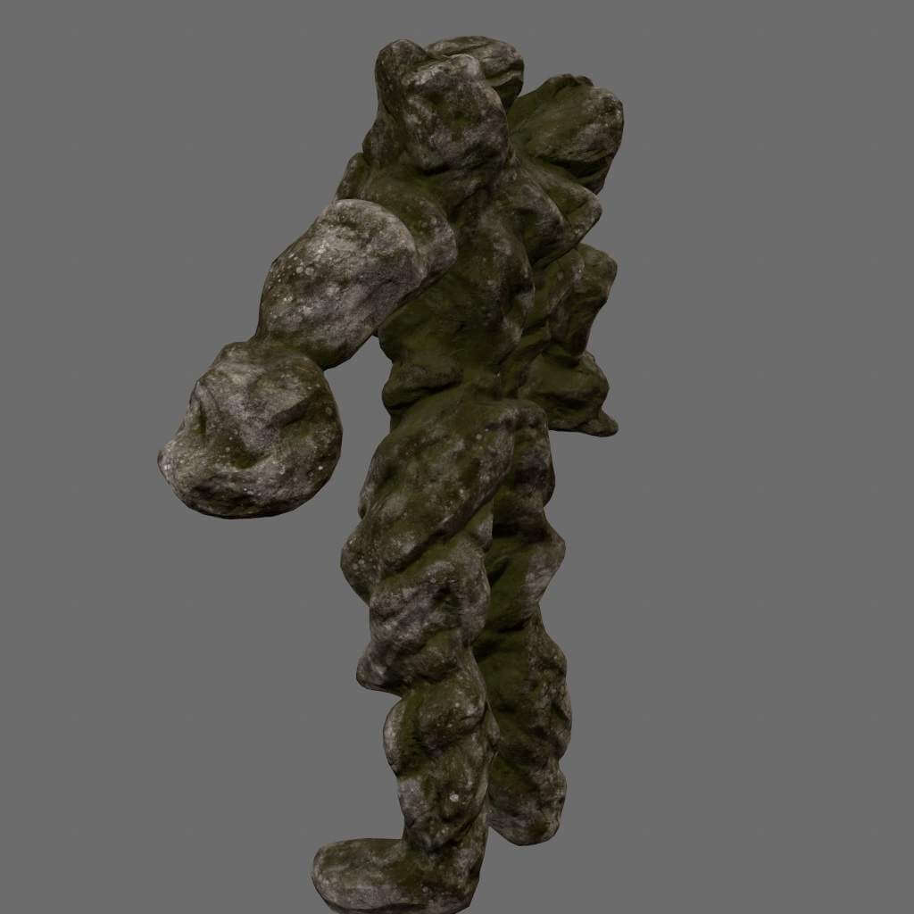 Stone Monster - 3D Model by icekazim