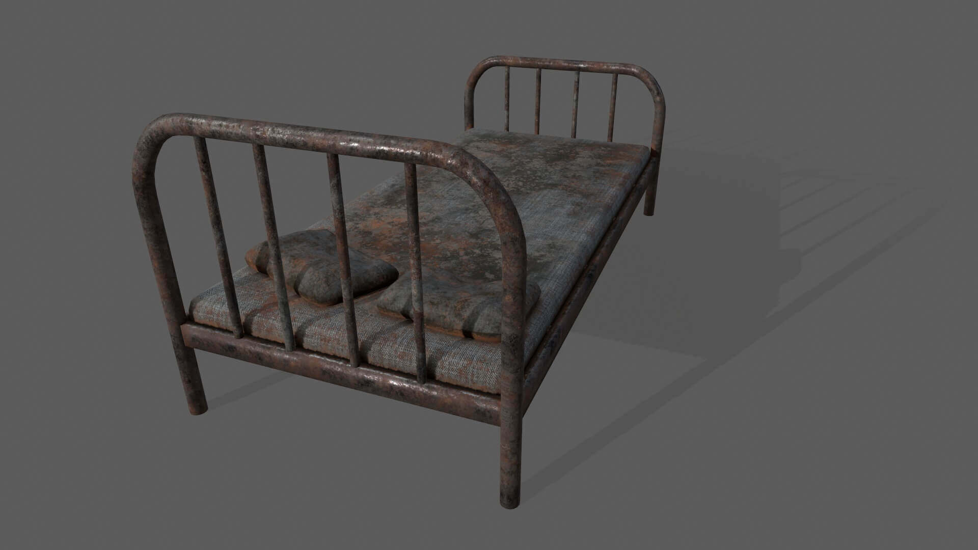 Old Bed - 3D Model by icekazim