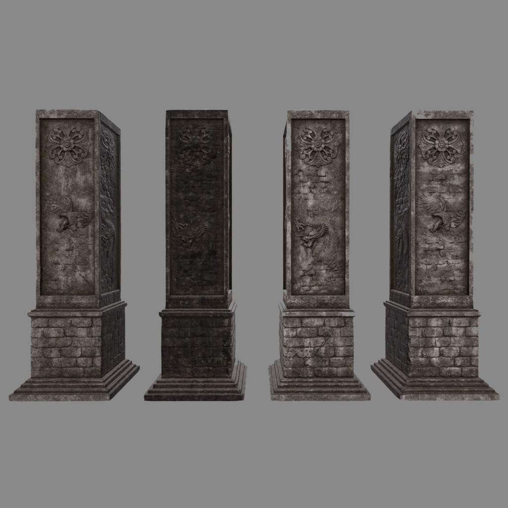 Pillar - 3D Model by icekazim