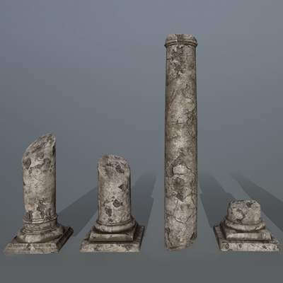 Pillar - 3D Model by icekazim