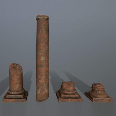 Pillar - 3D Model by icekazim