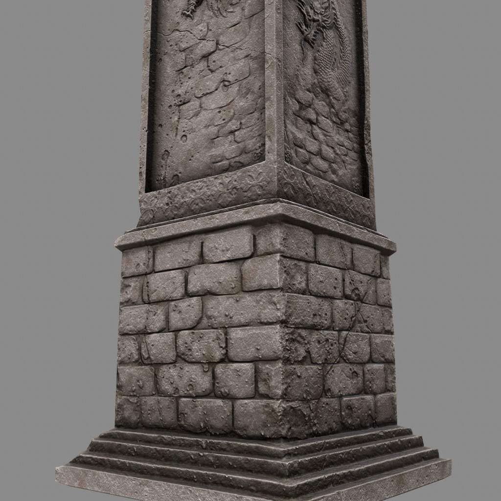 Pillar - 3D Model by icekazim
