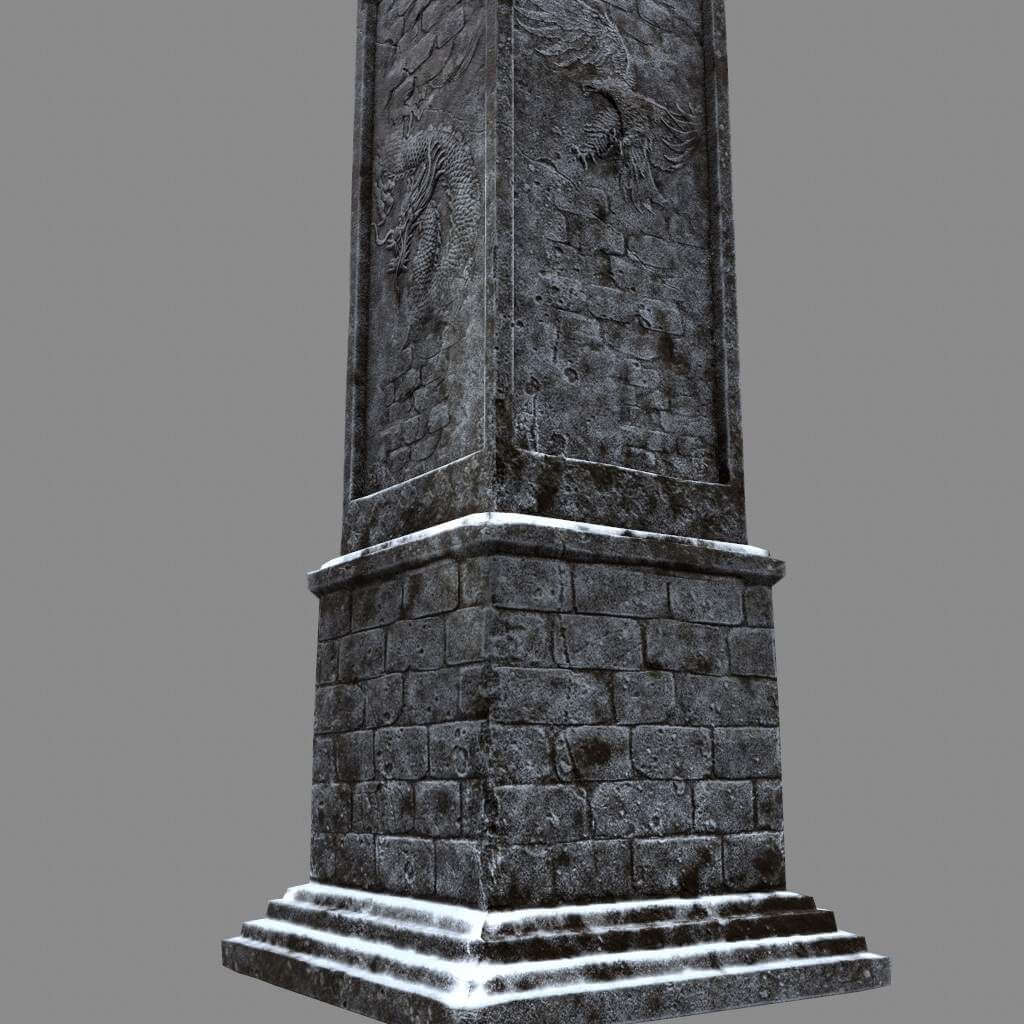 Pillar - 3D Model by icekazim