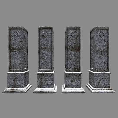 Pillar - 3D Model by icekazim